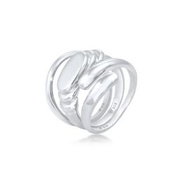 Elli Ring 925 Sterling Silber Siegelring, Ring Set in Silber | Gr.: 54