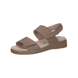 Caprice Sandale in TAUPE NUBUC | Gr.: 36