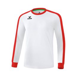 Erima Unisex Erwachsene Retro Star Trikot langarm in wei&szlig;/rot | Gr.: 128