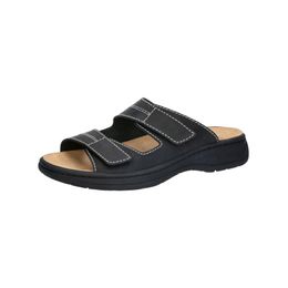 Pantoffel "Lico Wellness" in Schwarz | Gr.: 45