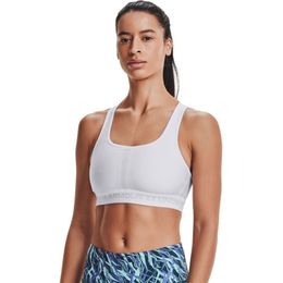 Under Armour Sport-BH "Sport-BH Armour Mid Crossback" in Wei&szlig; | Gr.: S