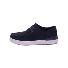 Clarks Herrenschnürschuhe halb sportlicher Boden ( Standard ) MENS in Blau | Gr.: 40,5