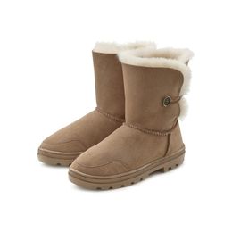 Lascana Winterstiefel in camelfarben | Gr.: 38