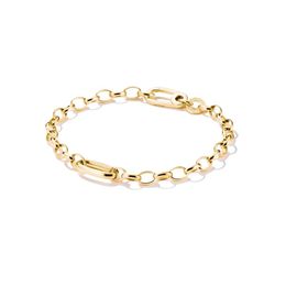 Thomas Sabo Charm-Armband Mit Einem Connect Link in gold | Gr.: 15 cm