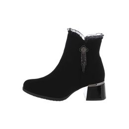 Ital-Design Stiefelette in Schwarz | Gr.: 37