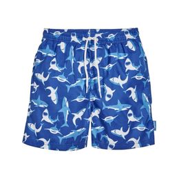 Playshoes Kinder Badeshort "Beach-Short Haie" in Blau | Gr.: 158/164