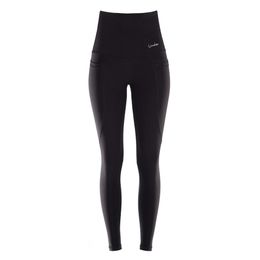 WINSHAPE Functional Comfort High Waist Tights mit drei taschen HWL115C in schwarz | Gr.: XXL