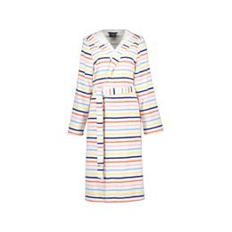 Caw&ouml; Caw&ouml; Badem&auml;ntel Damen Kapuze Streifen 3344 wei&szlig;-multicolor - 62 in wei&szlig;-multicolor - 62 | Gr.: S