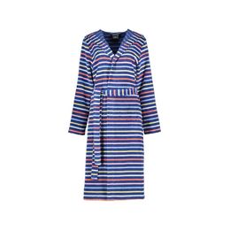 Caw&ouml; Caw&ouml; Badem&auml;ntel Damen Kapuze Streifen 3344 blau-multicolor - 12 in blau-multicolor - 12 | Gr.: S
