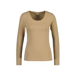Gant Longsleeve 1er Pack in Beige (Dark Khaki) | Gr.: 5XL