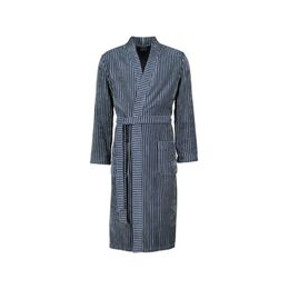 Caw&ouml; Caw&ouml; Badem&auml;ntel Herren Kimono Streifen 4854 blau-field - 14 in blau-field - 14 | Gr.: M