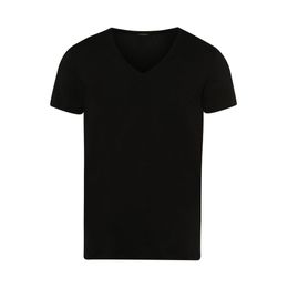 Hanro V-Shirt Cotton Superior in Black | Gr.: XXL