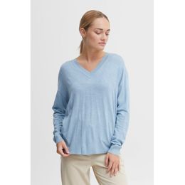 oxmo Strickpullover OXHelle in blau | Gr.: S