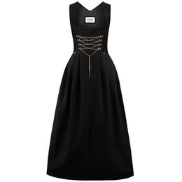 Stockerpoint Langes Dirndl "Amber" in schwarz | Gr.: 34