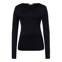 Hanro Longsleeve Ultralight in Black | Gr.: S
