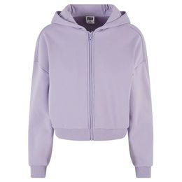 Urban Classics Zip-Kapuzenpullover in dustylilac | Gr.: XL