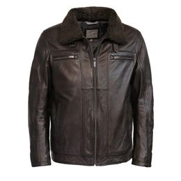 JCC Lederjacke 3102238 in dunkelbraun | Gr.: 56