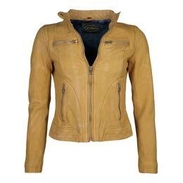 JCC Lederjacke 8006 in gelb | Gr.: L