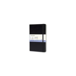 Moleskine Skizzenbuch mit festem Einband, 165g-Papier in Schwarz | Gr.: A4 (21 x 29,7 cm)