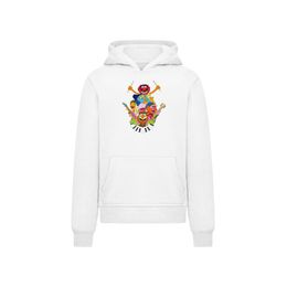 F4NT4STIC Hoodie Disney Muppets Dr. Teeth and The Electric Mayhem in wei&szlig; | Gr.: 122/128