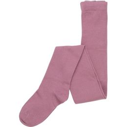 Minymo Strumpfhose "Stocking-solid" in Lila | Gr.: 80/86