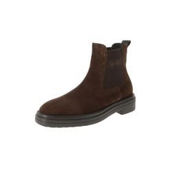 Gant Footwear Leder-Chelsea-Boots "Boggar" in Braun | Gr.: 41