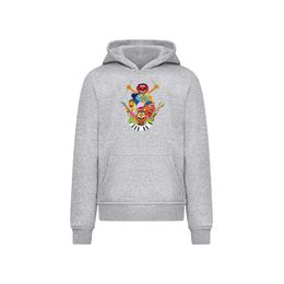 F4NT4STIC Hoodie Disney Muppets Dr. Teeth and The Electric Mayhem in grau meliert | Gr.: 110/116