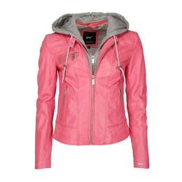 Maze Lederjacke Mico in pink | Gr.: L