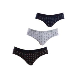 Q-en 3er-Set: Slip in Multicolored | Gr.: XXL