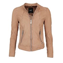Maze Lederjacke Mabel in creme | Gr.: XL
