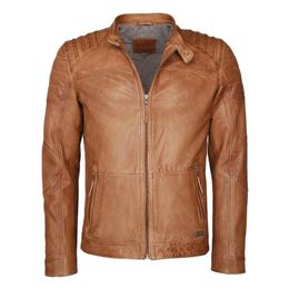 Mustang Lederjacke Wellington in chestnut | Gr.: S