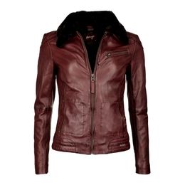 Maze Lederjacke Morelia in plum | Gr.: S