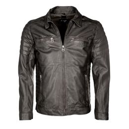 Maze Lederjacke in grau | Gr.: M