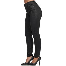 Tazzio Jeans "F107" - Skinny Fit - in Schwarz | Gr.: 36