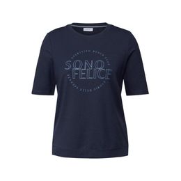 Cecil T-Shirt in urban navy blue | Gr.: L