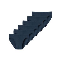 uncover by Schiesser Slip 6er Pack in Dunkelblau | Gr.: XXL