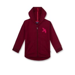 Sanetta Kapuzensweatjacke in Rot | Gr.: 104
