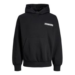 Jack & Jones Jack & Jones Hoodie 'Digital' in schwarz | Gr.: L