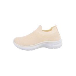 Ital-Design Freizeitschuh in Beige | Gr.: 37