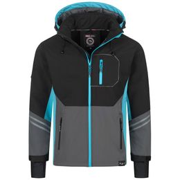 Rock Creek Softshelljacke in Hellblau | Gr.: XXL