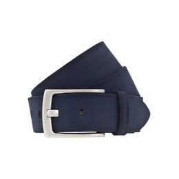 Vanzetti G&uuml;rtel Leder in navy | Gr.: 105 cm