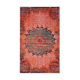 Wecon Home Badteppich Healing in rot | Gr.: 80 x 150 cm