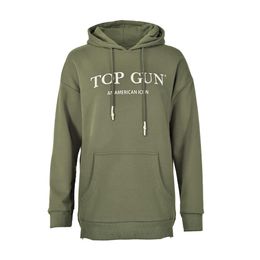 Top Gun Hoodie TG20214003 in olive | Gr.: L
