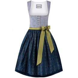 Stockerpoint Midi Dirndl "Eleen" in dunkelblau | Gr.: 32