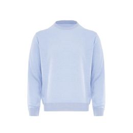 iparo Damen Pullover in Hellblau Melange | Gr.: XS/S