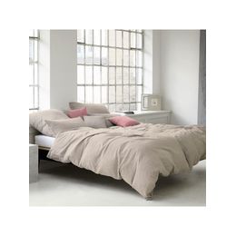 Elegante Bettw&auml;sche Breezee in sand | Gr.: 40 x 80 cm