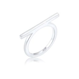 Elli Ring 925 Sterling Silber Geo in Silber | Gr.: 54