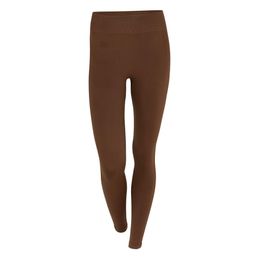 Stark Soul® Stark Soul Sport Leggings High Waist Legging in braun | Gr.: 36-38