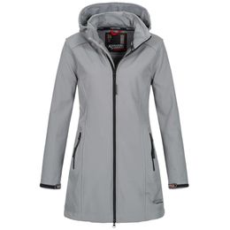 Alessandro Salvarini Jacke A. Salvarini Damen Softshell Jacke AS131 in Hellgrau | Gr.: S