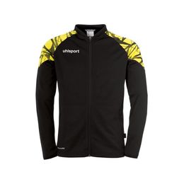 Uhlsport Trainingsjacke GOAL 25 POLY JACKE in schwarz/limonengelb | Gr.: M